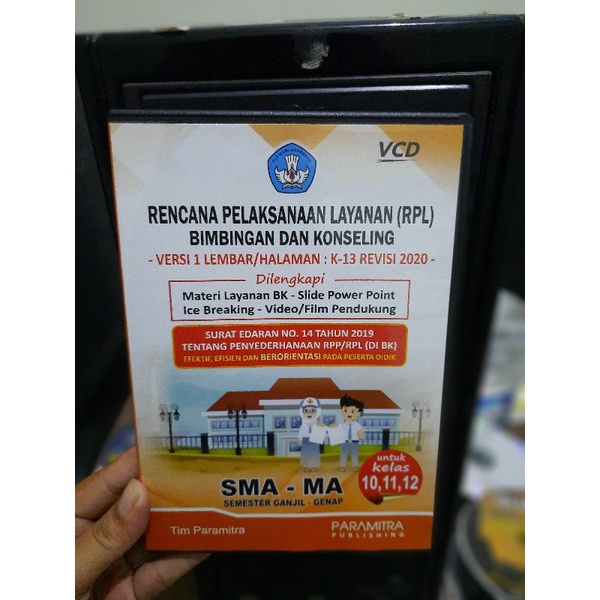 Jual RPL-RPP BK SMP/ MTS versi 1 Lembar k13 2020 Paramitra | Shopee ...