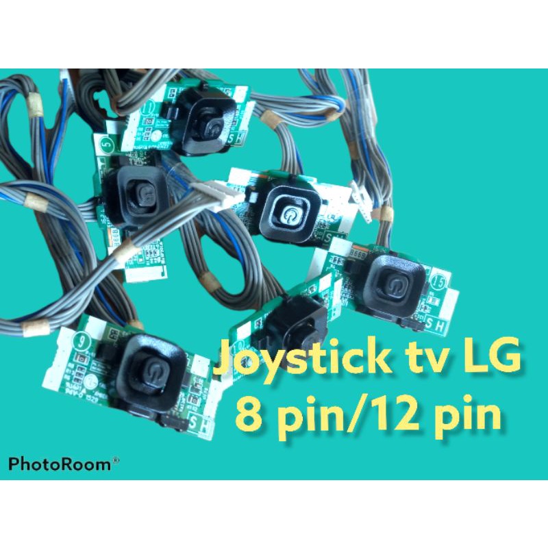 Jual panel tombol panel switch sensor tv LG JOYSTICK SENSOR TV LG 8 PIN ...