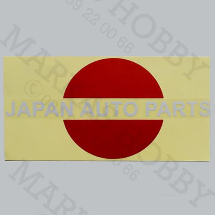 Jual Stiker / Sticker Japan Auto Parts Silver Text | Shopee Indonesia