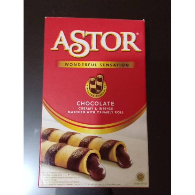 Jual Mayora Astor Wafer Stick Chocolate @40 gr | Shopee Indonesia