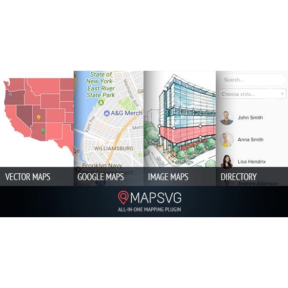 Jual MapSVG Interactive Maps Plugin | Shopee Indonesia