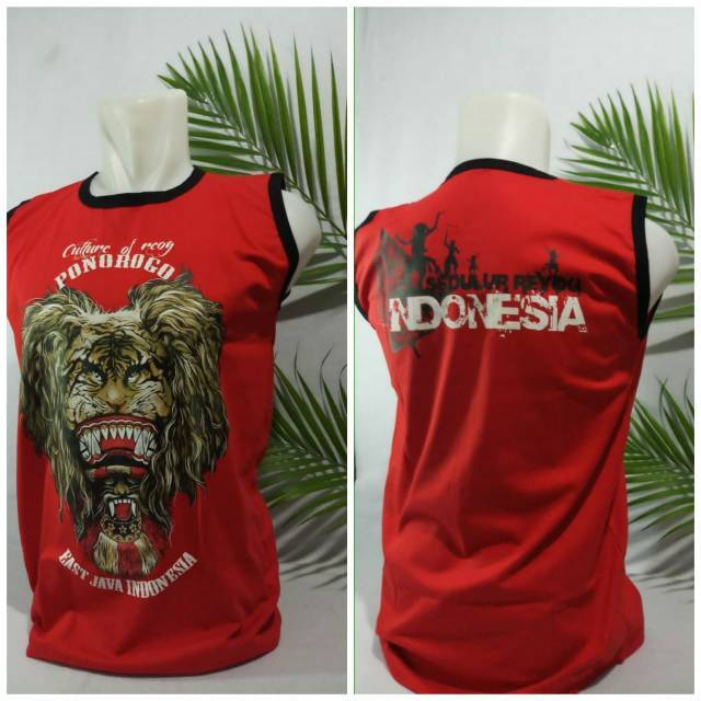 Jual singlet barong red / kaos reog / kaos reyog / kaos barongan / kaos ... Jual singlet barong red / kaos reog / kaos reyog / kaos barongan / kaos ...