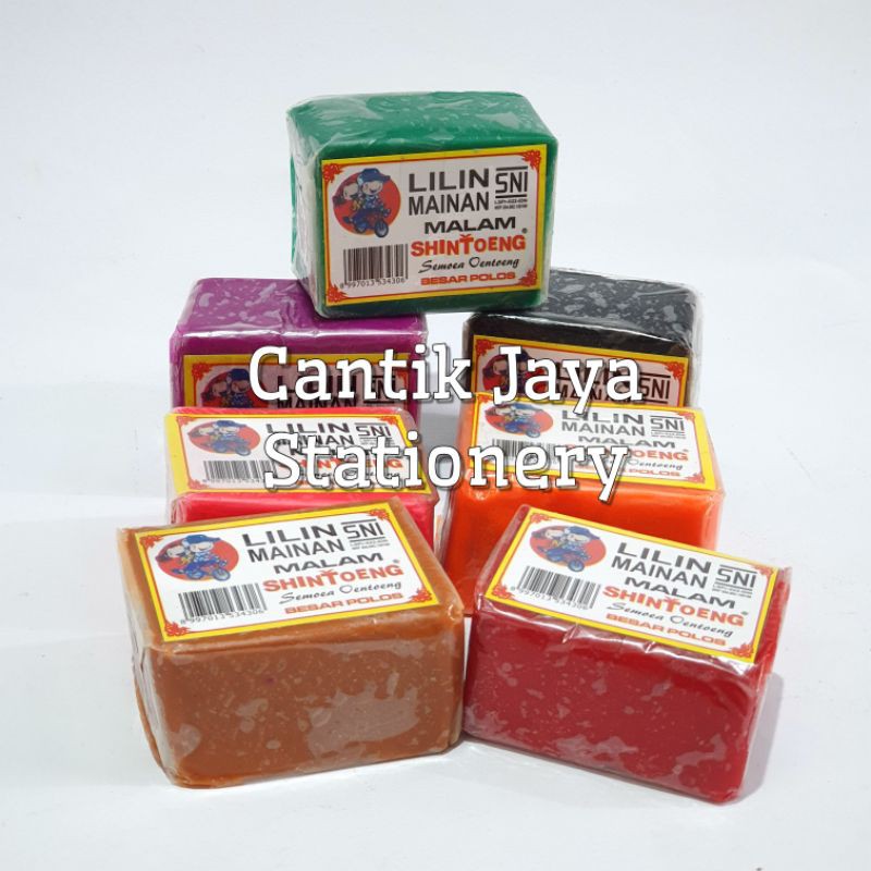 Jual Plastisin / Lilin Mainan ShinToeng besar 1 warna | Shopee Indonesia