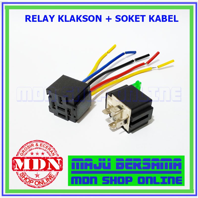 Jual Relay klakson fuse soket kabel 1set | Shopee Indonesia
