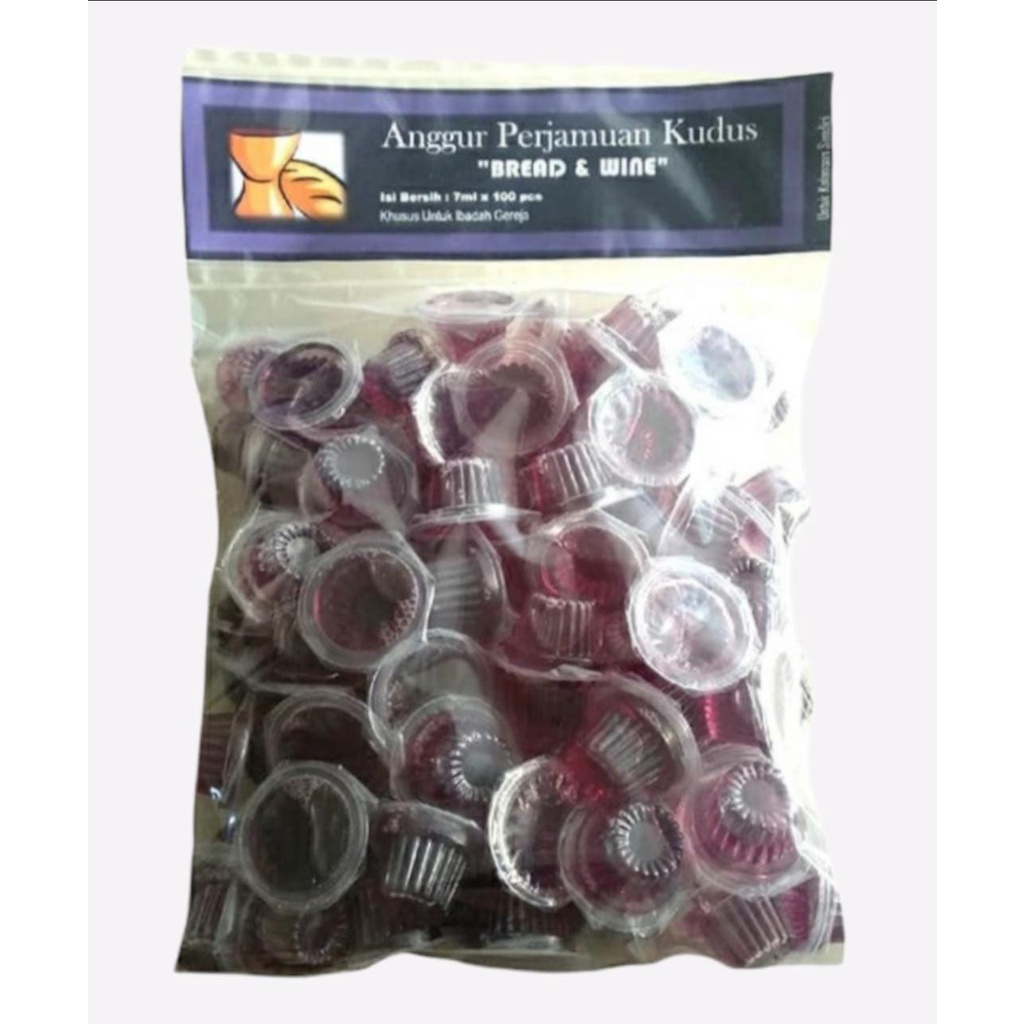 Jual PERJAMUAN KUDUS isi 100pcs B&W (NON ALKOHOL) | Shopee Indonesia