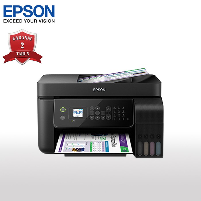Jual Epson L5190 Printer EcoTank Multifungsi - Print Scan Copy Fax ...