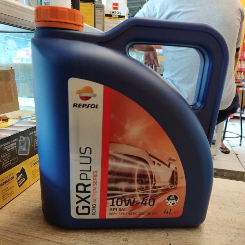 Jual Oli Repsol GXR PLUS 10W-40 4 L Original | Shopee Indonesia