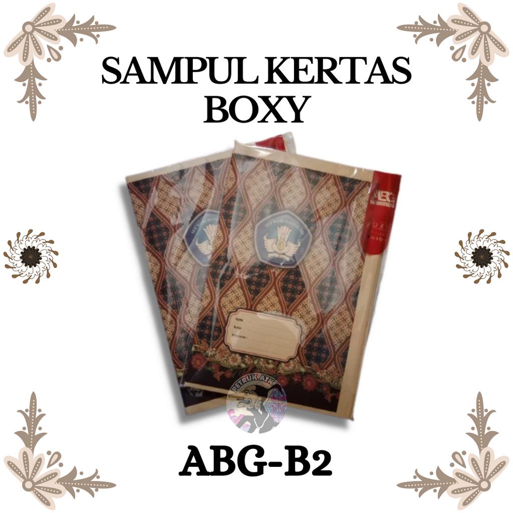 Jual [PAK] SAMPUL BUKU COKLAT BOXY / COVER ABG + INDEX ABG-B2 (20 ...