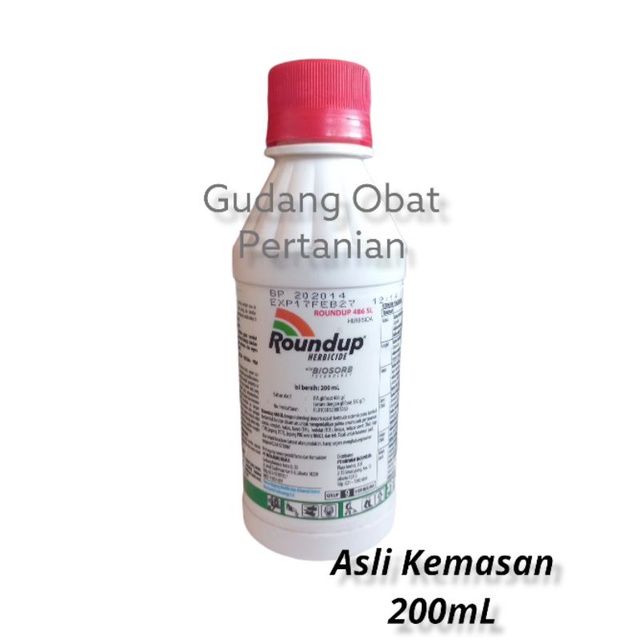 Jual Roundup 486 SL / Herbisida sistemik / Rondap / Racun rumput Rondap ...