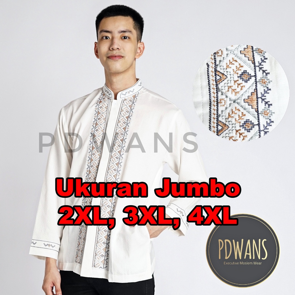 Jual Baju Koko JUMBO BIG SIZE XXL XXXL XXXXL 2XL 3XL 4XL Lengan Panjang ...
