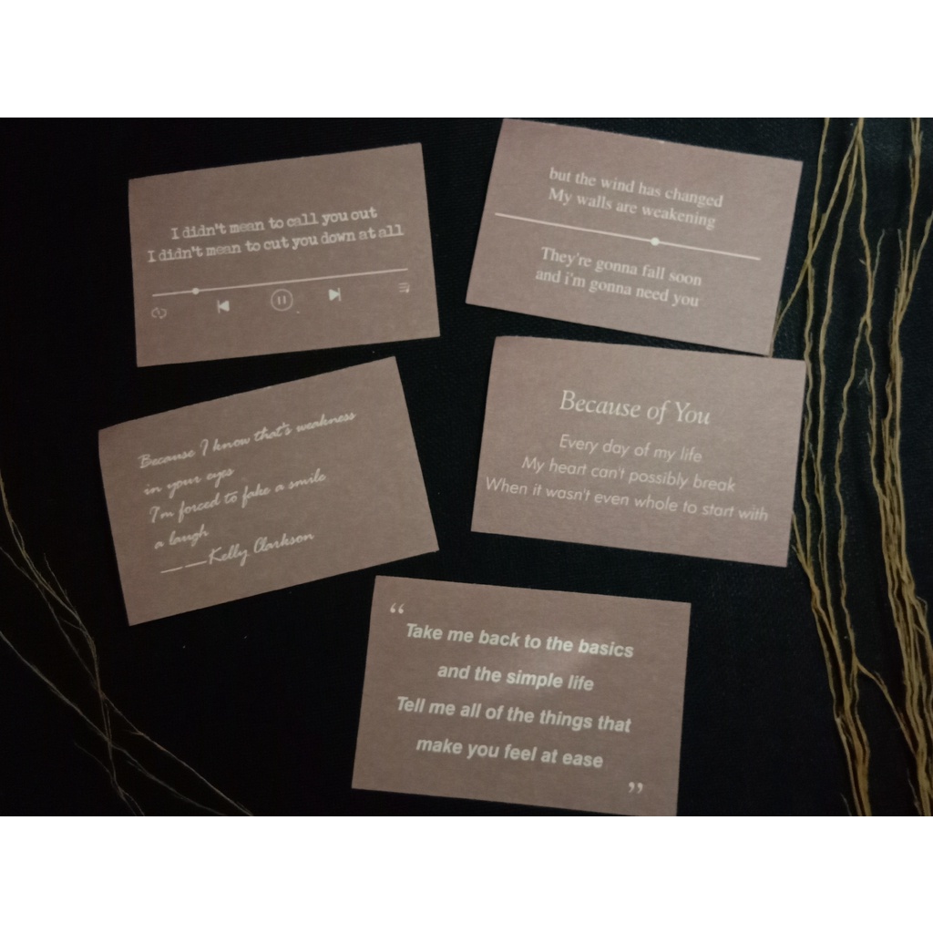 Jual (PART 2) KATA-KATA DEKORASI JURNAL BUKU SCRAPBOOK | QUOTES VINTAGE ...
