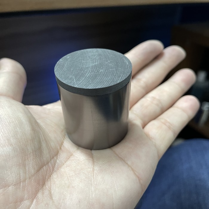 Jual 40x40 mm Grafit / Graphite Crucible Melting Pot Dengan Cover ...