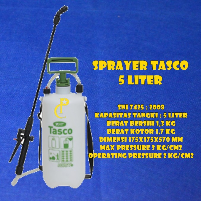 Jual Sprayer Mist Tasco 5 Liter Alat Penyemprot Pupuk dan Pestisida ...