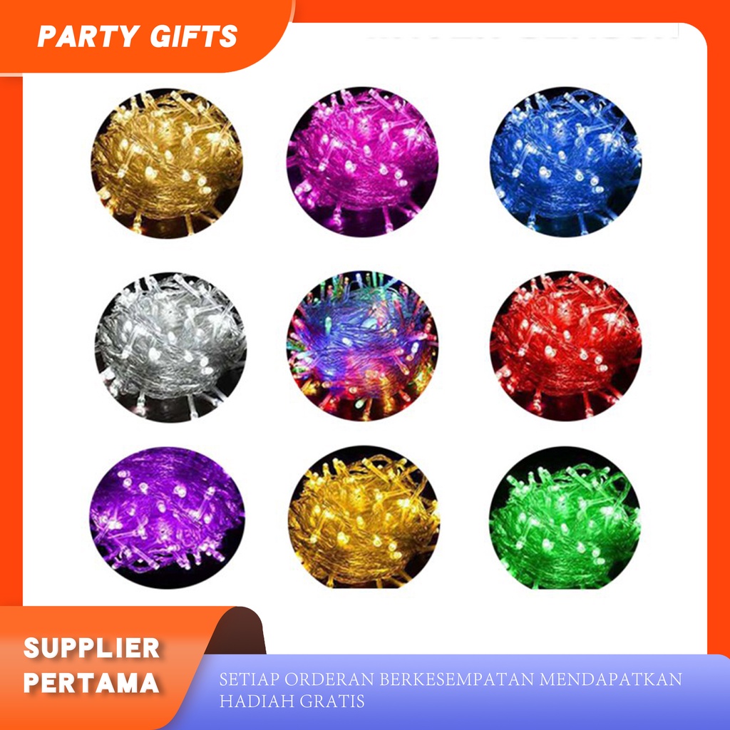 Jual Lampu Led Tumblr Natal Lampu Tumblr Hiasan Dekorasi Ukuran 8M 10M ...