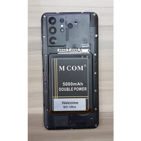 Jual Battery Batere Batre Baterai Double Power Mcom Welcome S21 Ultra Kapasitas 5000 mah ...