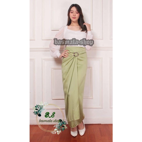 Jual POLOS - ROK LILIT POLOS VELVET SATIN FREE RING TERMURAH PREMIUM ...