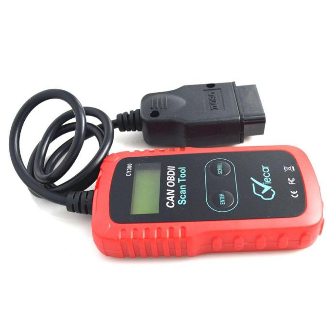 Jual Alat scaner EFI scanner mobil injeksi universal OBD2 CY-300 Black ...