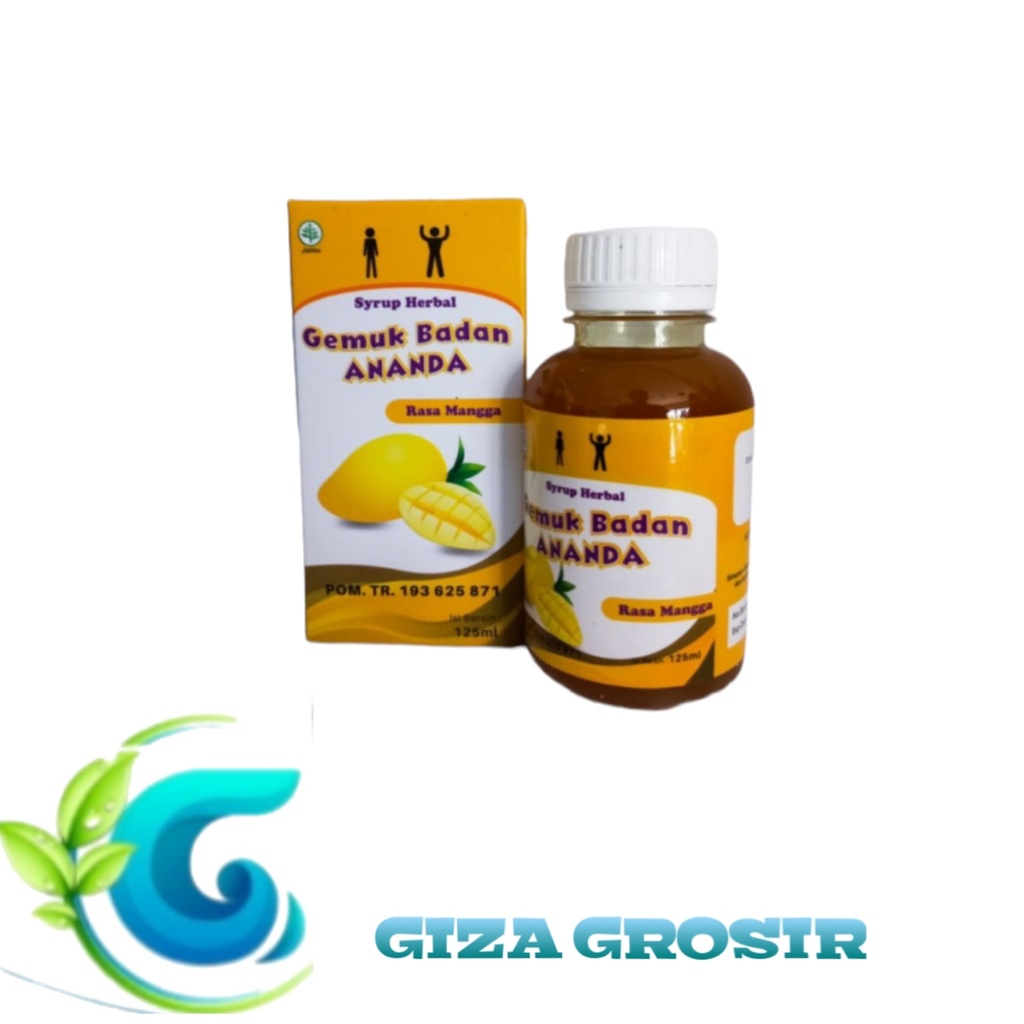 Jual Syrup Madu Gemuk Anak Ananda Rasa Mangga 125ml | Shopee Indonesia