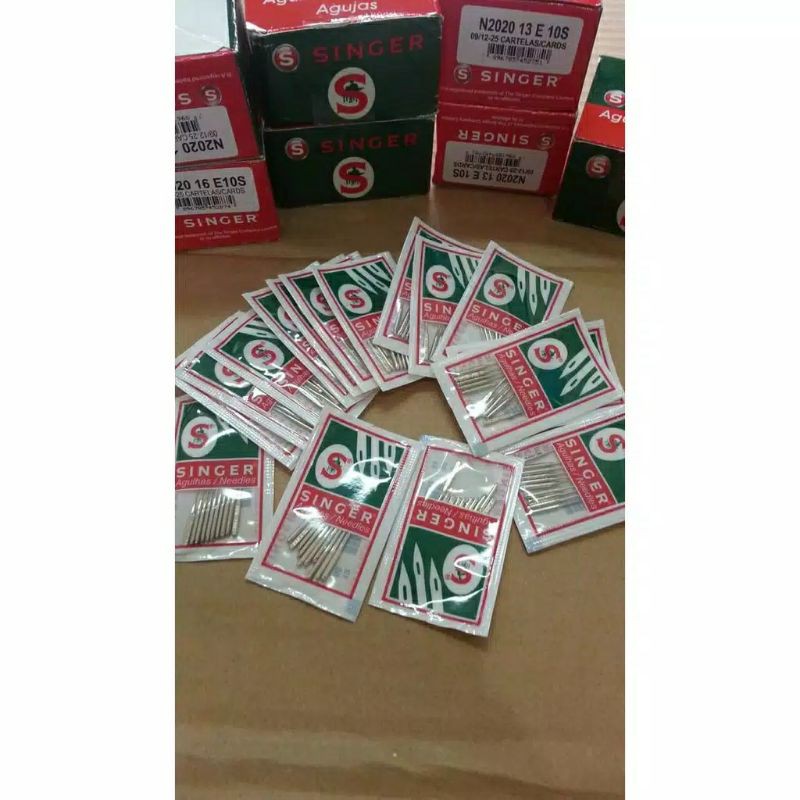 Jual jarum singer UNTUK mesin jahit tradisional/hitam/portabel mini ...