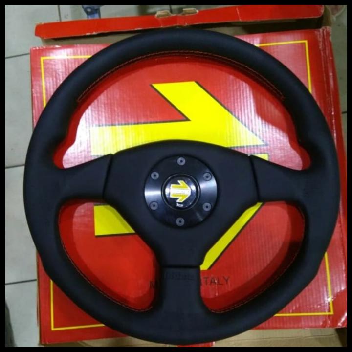 Jual Setir Momo Race Kulit - Stir Racing Momo Kulit 14 Inch | Shopee ...