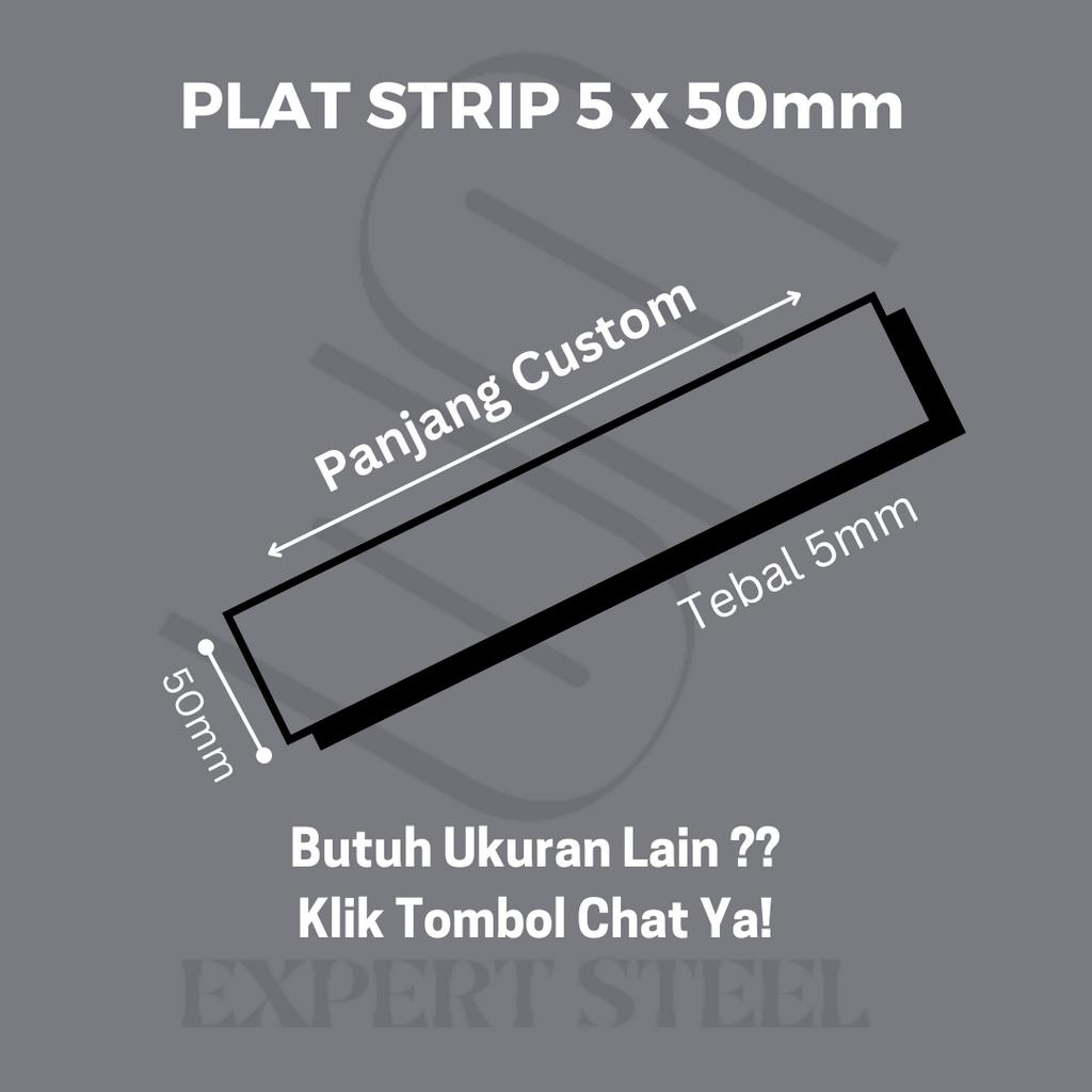Jual PLAT STRIP 5 X 50 X 1 METER | Shopee Indonesia