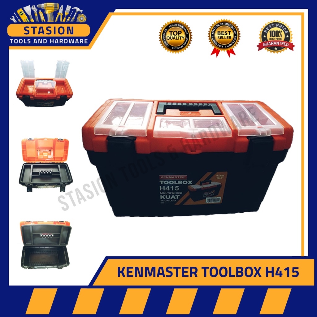 Jual KENMASTER Tool Box H415- Tool Box Mano H415 | Shopee Indonesia