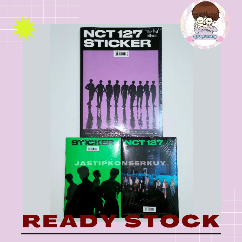 Jual NCT 127 - Sticker Album (Sticky, Seoul City, Sticker) | Shopee ...
