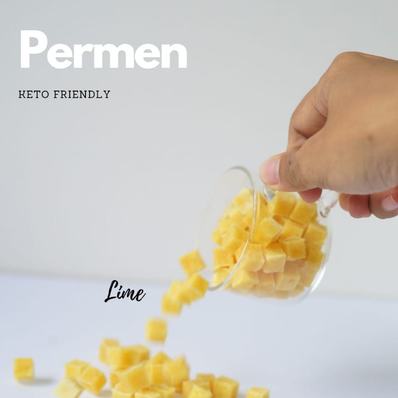 Jual permen jelly sehat keto friendly varian rasa lime | Shopee Indonesia