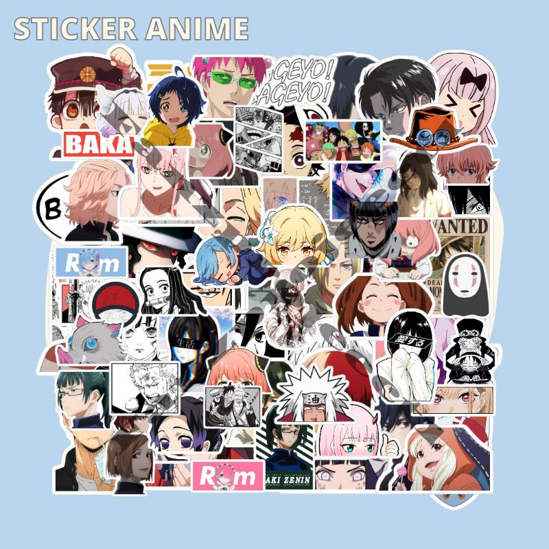 Jual STICKER ANIME MURAH (RANDOM) | Shopee Indonesia
