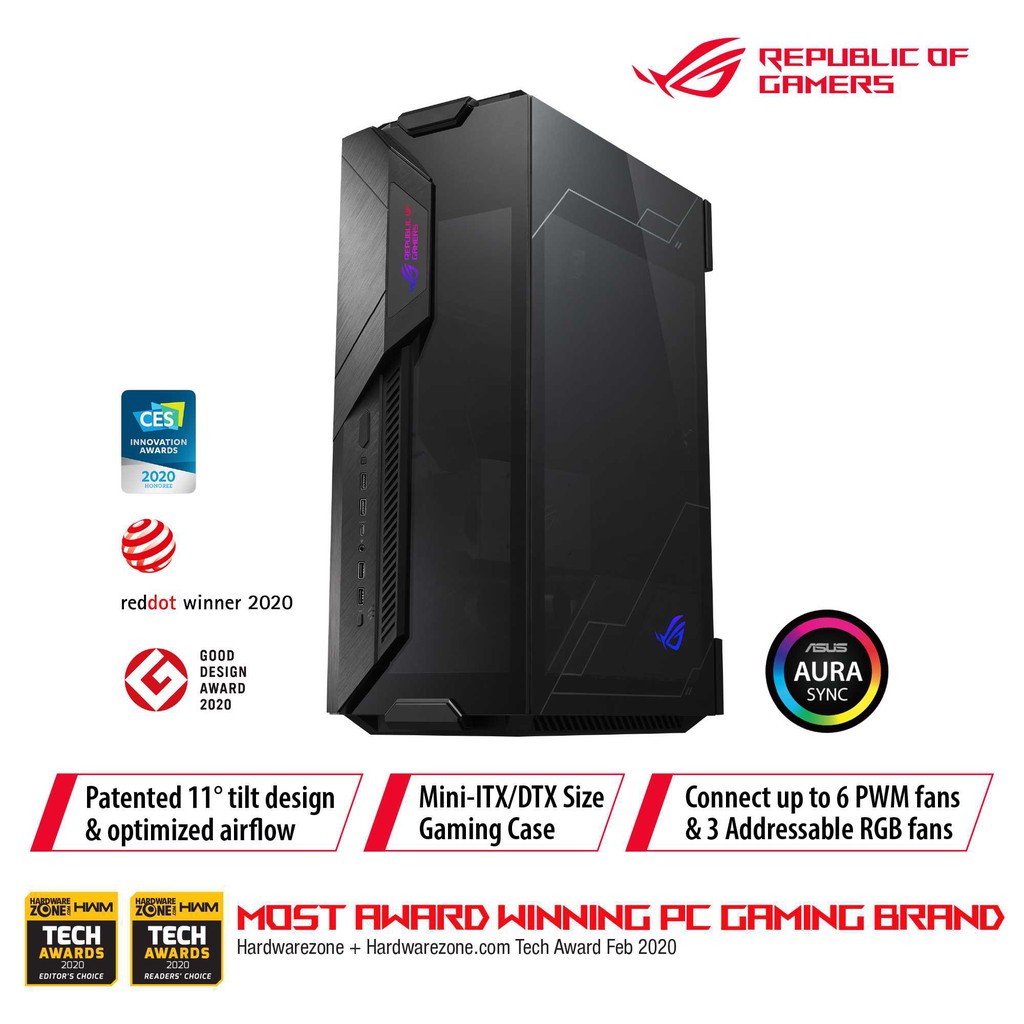 Jual ASUS ROG Z11 | Mini ITX / DTX Gaming Case | Shopee Indonesia