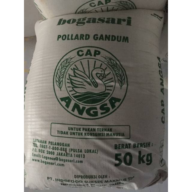 Jual POLLARD / Polar Campuran Makan Hewan Cap ANGSA [ POLAR HEWAN ...