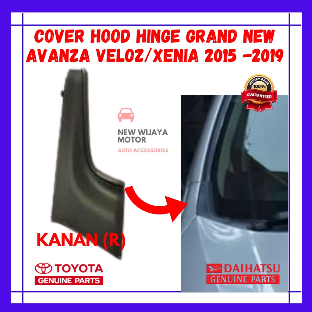Jual COVER ENGSEL KAP MESIN/ COVER HOOD HINGE GRAND NEW Avanza Veloz ...