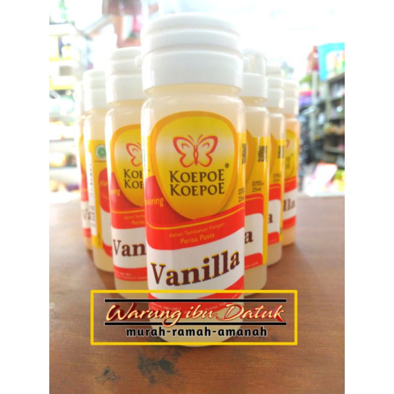 Jual Pasta Vanila | Vanilla | Vanili | Vanilli cair merk KOEPOE KOEPOE ...