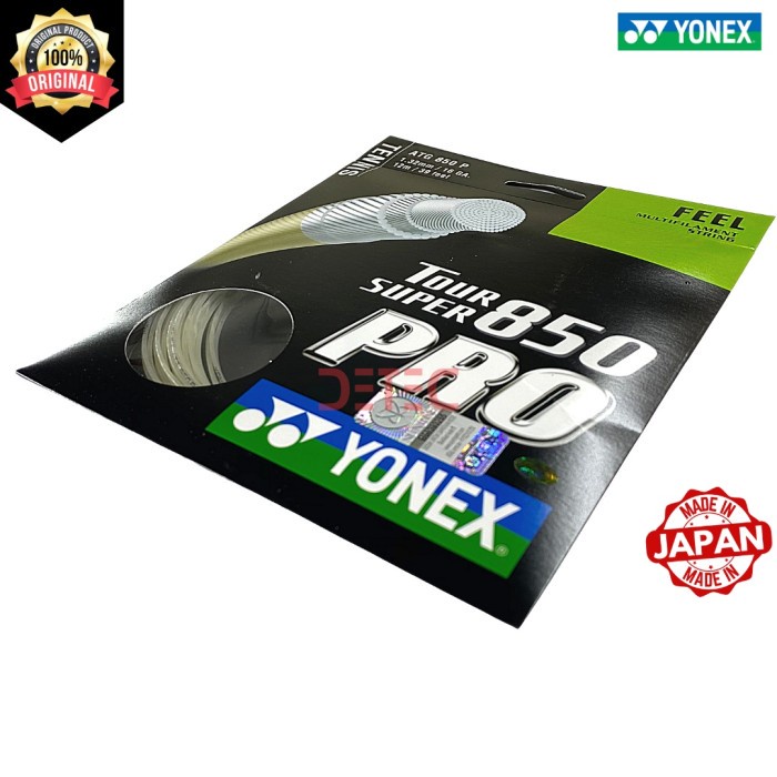 Jual Yonex TOUR SUPER 850 PRO senar tenis - WHITE | Shopee Indonesia