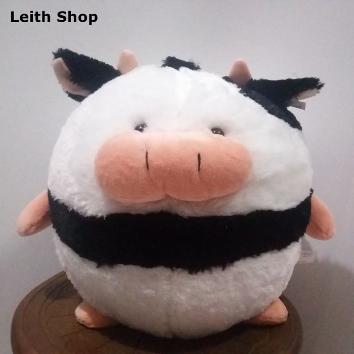 Jual Boneka Bantal Sapi Bulat Bunder Lucu Gendut Fat Cow | Shopee Indonesia