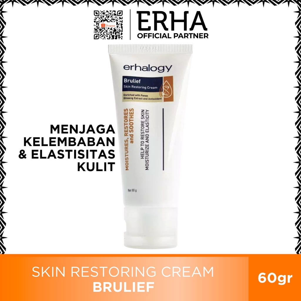 Jual ERHA BRULIEF SKIN RESTORING CREAM - Krim Mengatasi Memar/Lebam ...