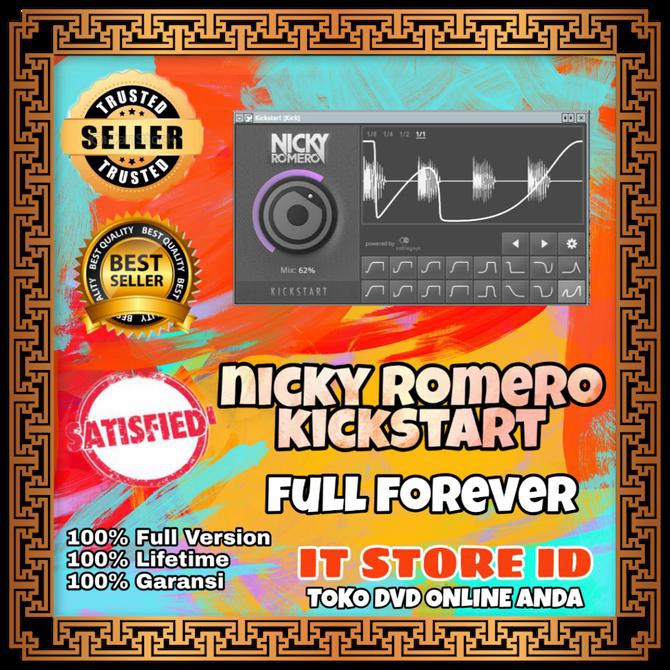 Jual Nicky Romero Kickstart VST Plugin DVD Full Version NEW | Shopee ...
