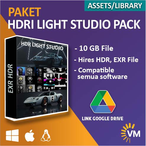 Jual PAKET HDRI LIGHT STUDIO | FILE HDR EXR BACKGROUND LIGHTING UNTUK ...