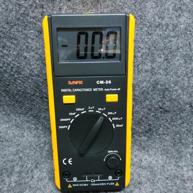 Jual Digital Capasitor Meter Sanfix CM-26 Capacitance Meter | Shopee Indonesia