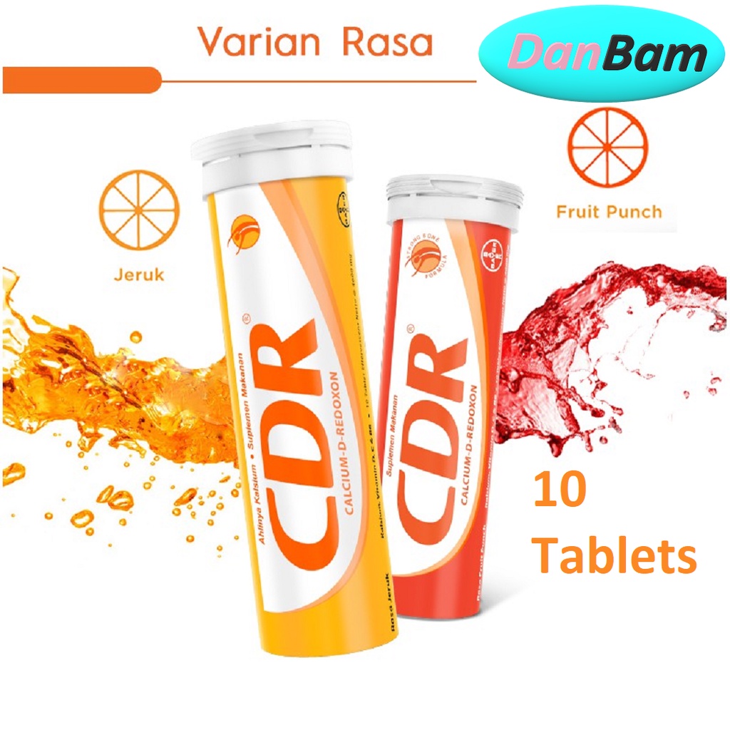 Jual CDR Isi 10 Suplemen Kalsium 10 Tablet | Shopee Indonesia