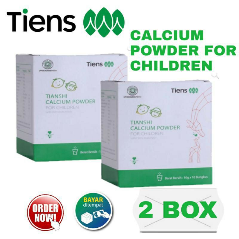 Jual Tiens Nutrikids/Calsium Powder For Children (2box) | Shopee Indonesia