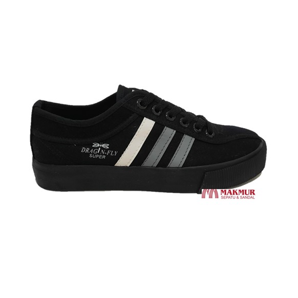 Jual Sepatu Capung - Dragonfly Falcon - All Black | Shopee Indonesia