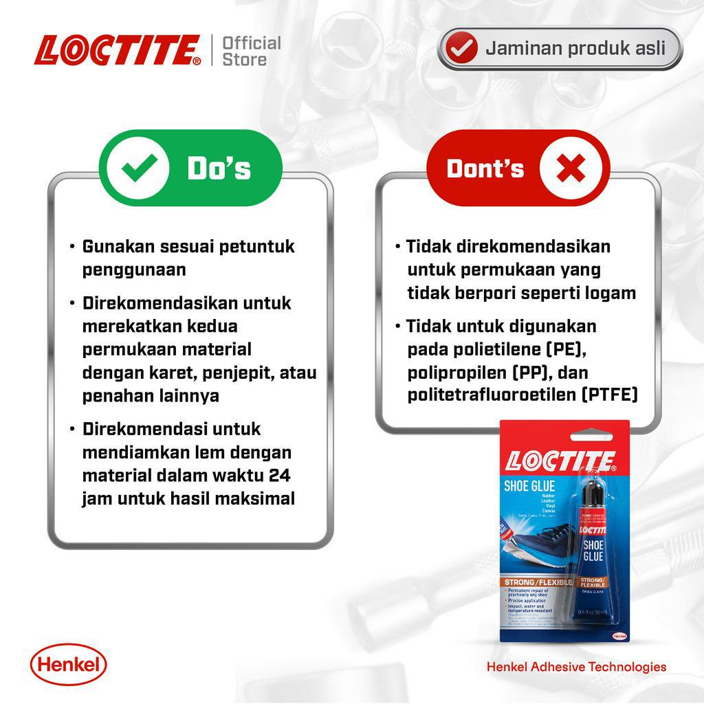 Jual Henkel LOCTITE Shoe Glue Fix And Repair Lem Sepatu / Lem Serbaguna ...