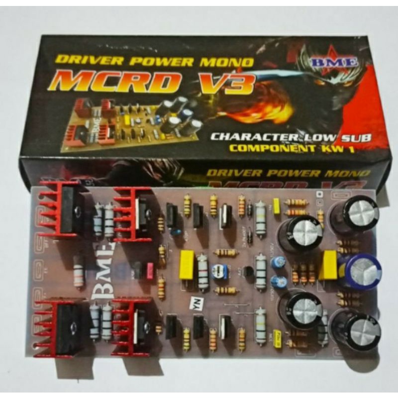 Jual KIT Driver MCRD V3 Low Sub For 18 inc High End Quality By BME ...
