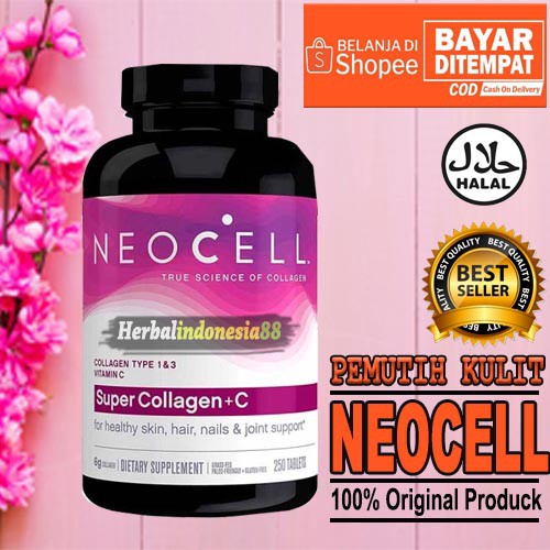 Jual [ PROMO ] Obat NeoCell Asli - Neo Cell Asli Marine Collagen Type 1 ...
