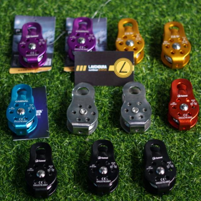 Jual Pulley single fix fixed katrol alloy camnal xinda caving climbing ...