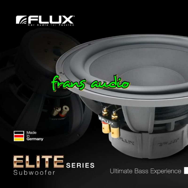 Jual Subwoofer FLUX Elite12.4 subwofer 12 in Flux Elite series 12 | Shopee Indonesia