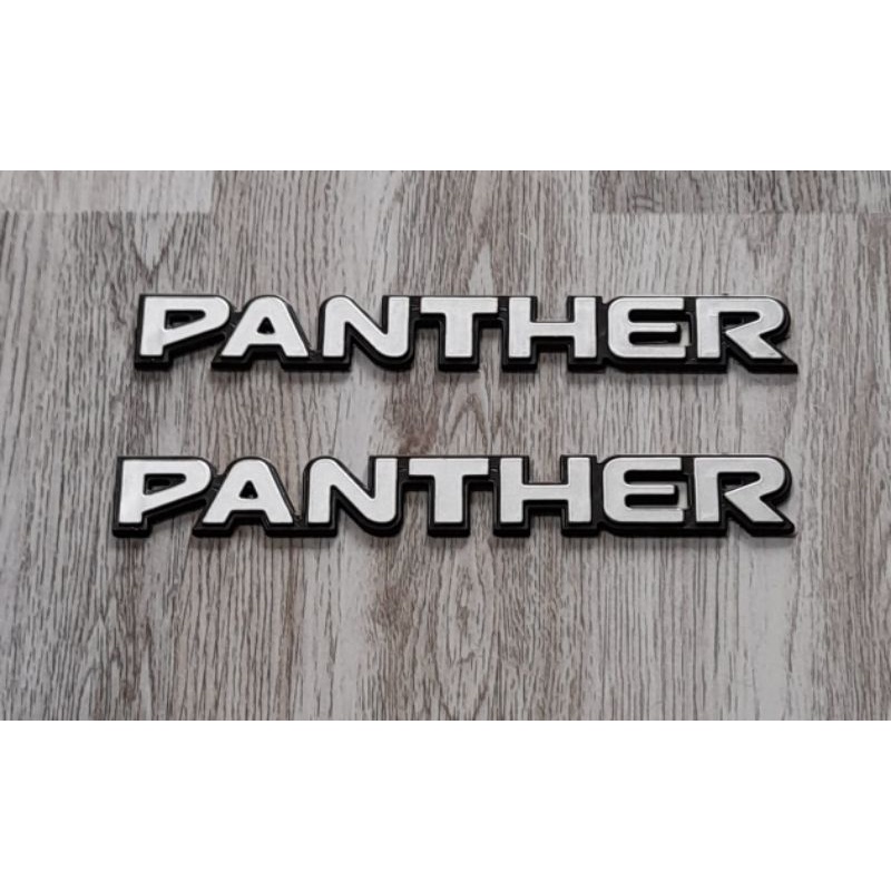 Jual Emblem Logo Isuzu Panther set / Emblem Panther original set ...