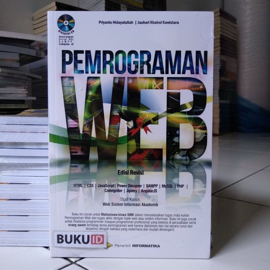 Jual Buku Pemrograman Web Edisi Revisi + CD | Shopee Indonesia
