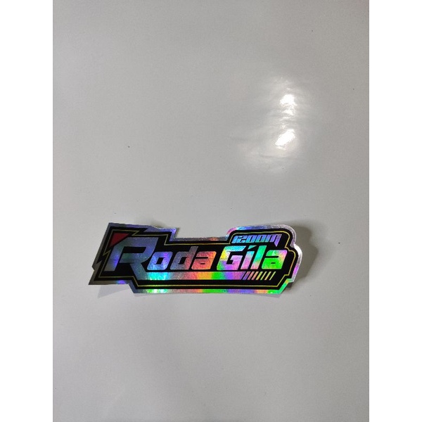 Jual roda gila stiker hologram | Shopee Indonesia